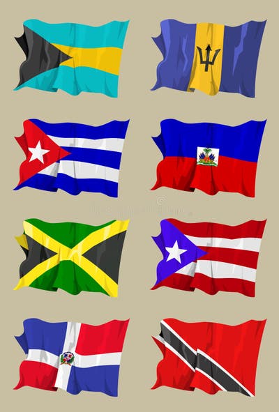 Caribbean Flags Stock Illustrations – 4,091 Caribbean Flags Stock ...