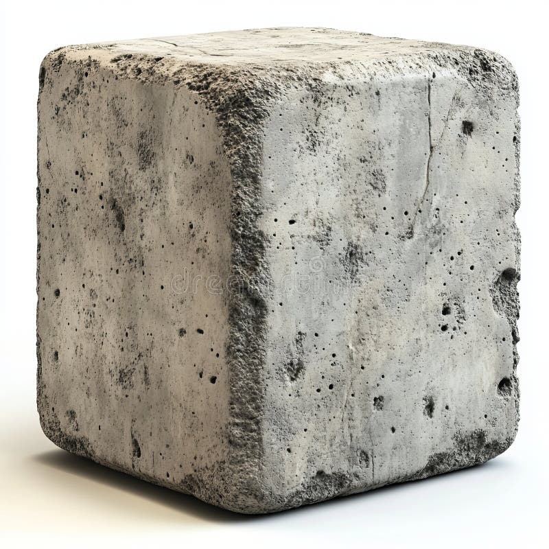 Eight Concrete Blocks Come Together To Create a Bigger Cube, Embodying ...