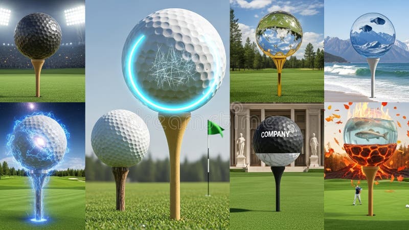 Various Golf Concepts Stock Illustrations – 95 Various Golf Concepts ...