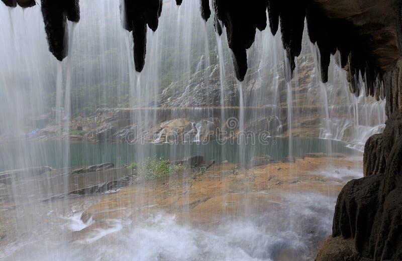 In the eight ditch falls stock photo. Image of icicle - 99036814