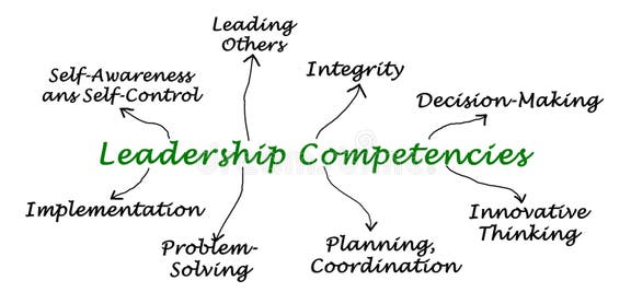 Eight Leadership Competencies Stock Illustration - Illustration of ...