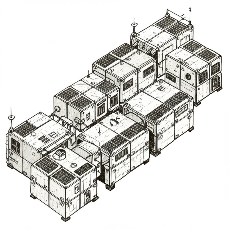 Compact Interconnected Grid Stock Illustrations – 10 Compact Interconnected Grid Stock ...