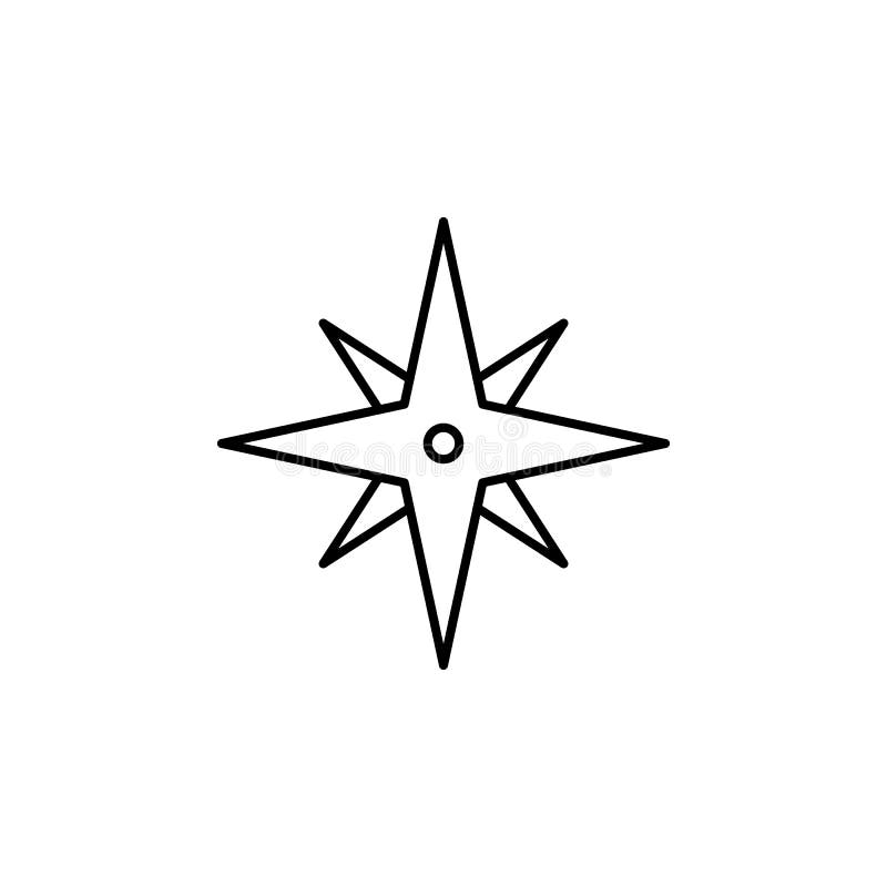 Eight Point Star Icon. Detailed Set of Web Icons and Signs. Premium ...