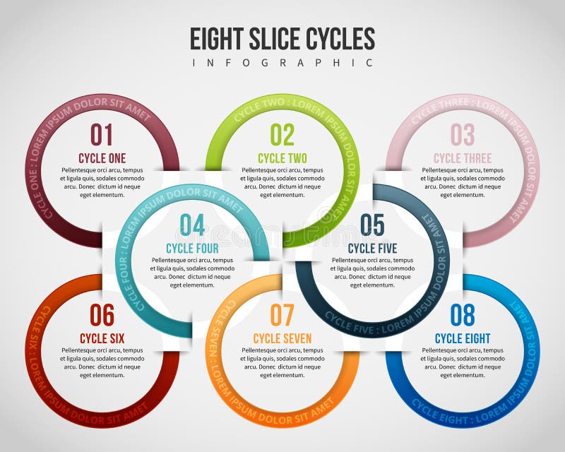 Eight Part Cycle Infographic Stock Illustrations – 535 Eight Part Cycle ...