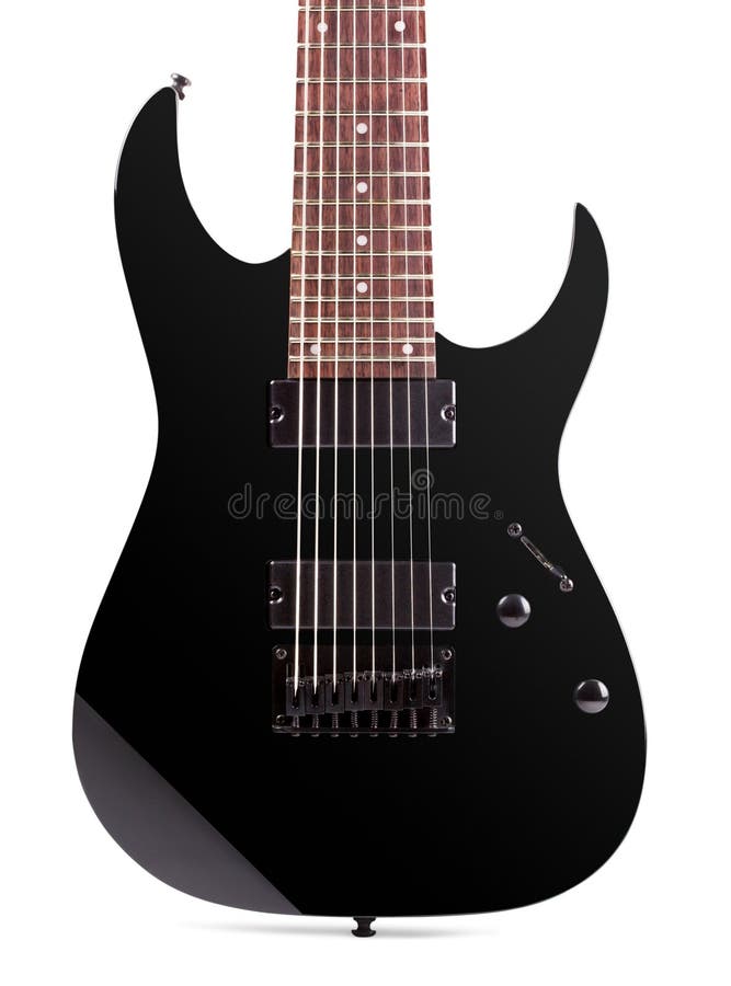 Eight-Strings Guitar stock image. Image of guitar, modern - 38666737