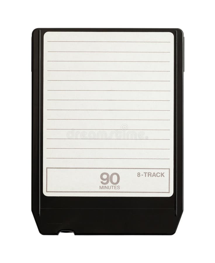 Eight Track Cassette stock image. Image of retro, view - 329015099