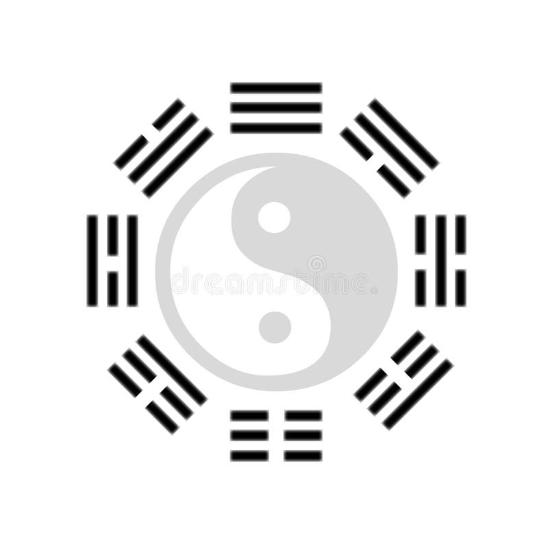 The eight trigrams stock illustration. Illustration of pakua - 2490786
