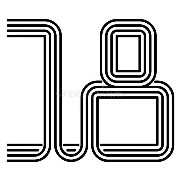 Eighteen Written Stock Illustrations – 25 Eighteen Written Stock ...