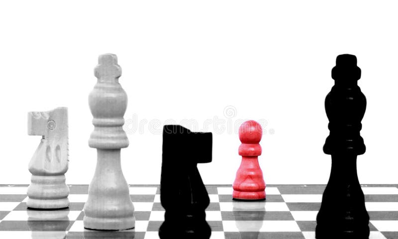Eighth rank on chess board stock photo. Image of intelligence - 9480394