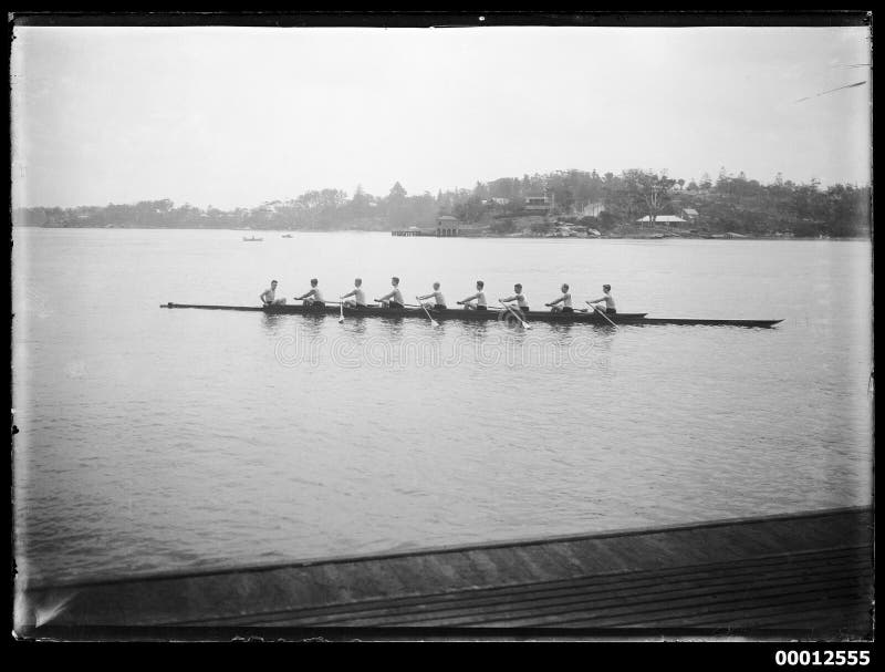 Eights Rowing Team On Sydney Harbour Picture. Image: 221473647