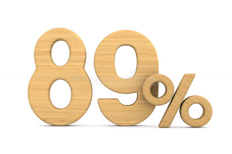 Eighty-nine College Number 89 Stock Illustration - Illustration of ...