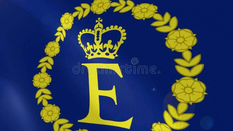 Eiir Realistic Flag Animation. Stock Footage - Video of region ...