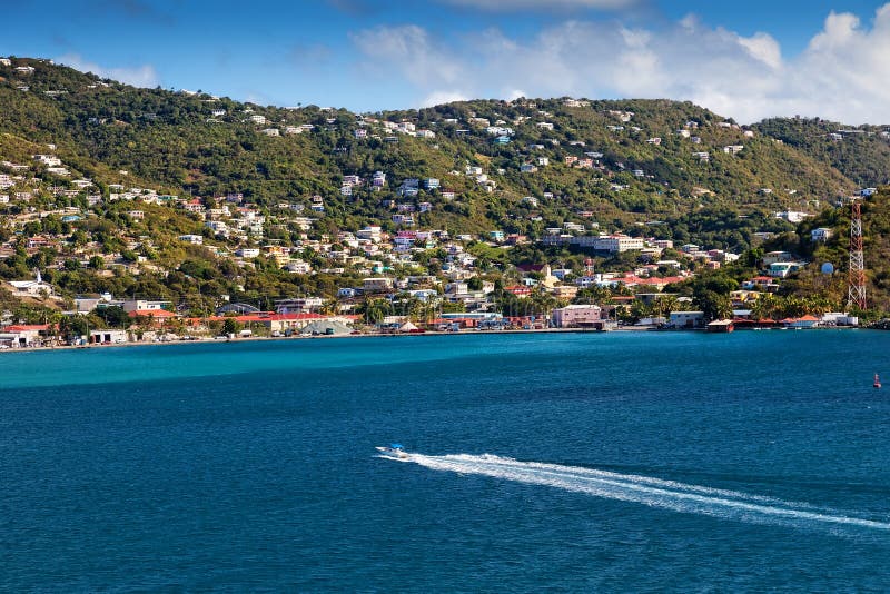 St. Thomas USVI stock afbeelding. Image of jachthaven - 31455421