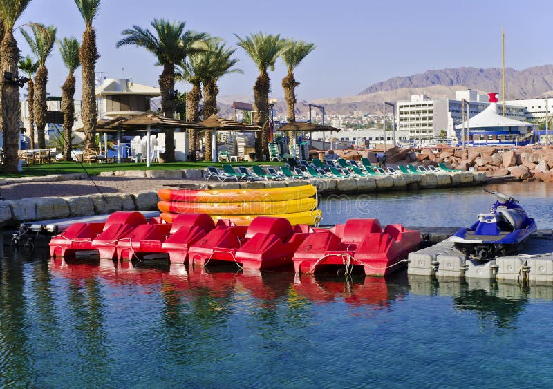 Eilat is a Famous Resort City, Israel Stock Image - Image of israel ...