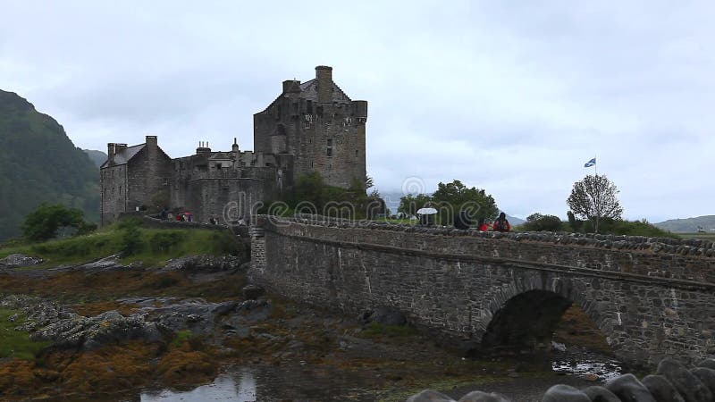 Eileen Donan Castle, a Beautiful Castle Found in in Scotland Stock ...