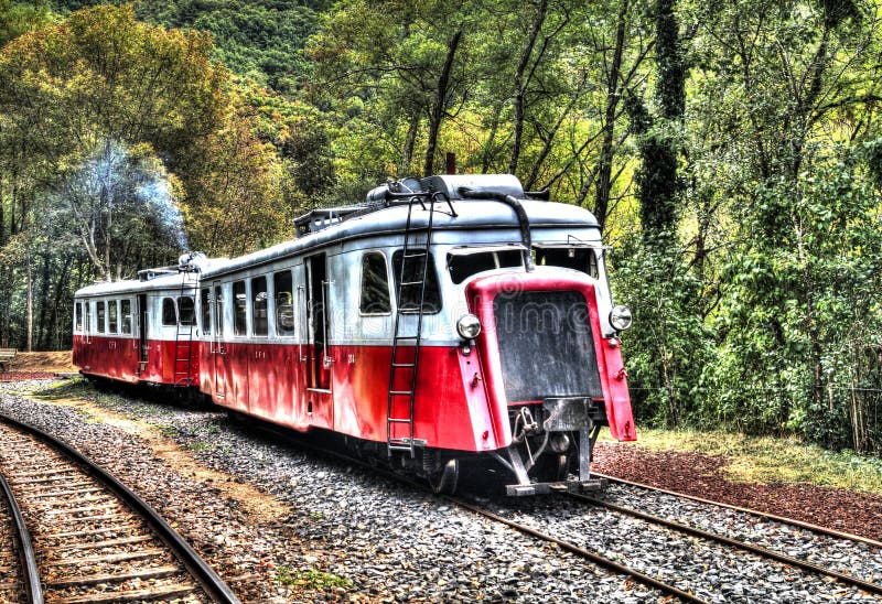 Ein alter Zug stockfoto. Bild von frankreich, serie, schiene - 63499574