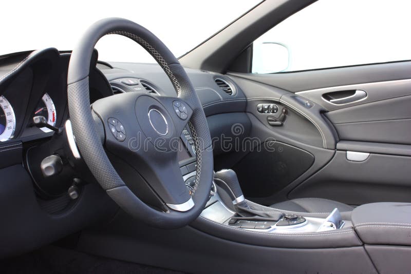 Innenraum Eines Modernen Autos Stockfoto - Bild von stuhl, innere: 30919172