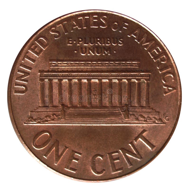 Zwei Cents getrennt stockbild. Bild von geld, lincoln - 10010001