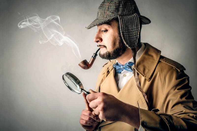 Detektiv 3 stockbild. Bild von auge, beruf, porträt, mantel - 160799