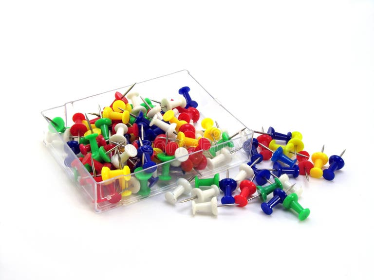 Ein Kasten Des Farbigen Stiftes Stockbild - Bild von büro, stift: 17294349