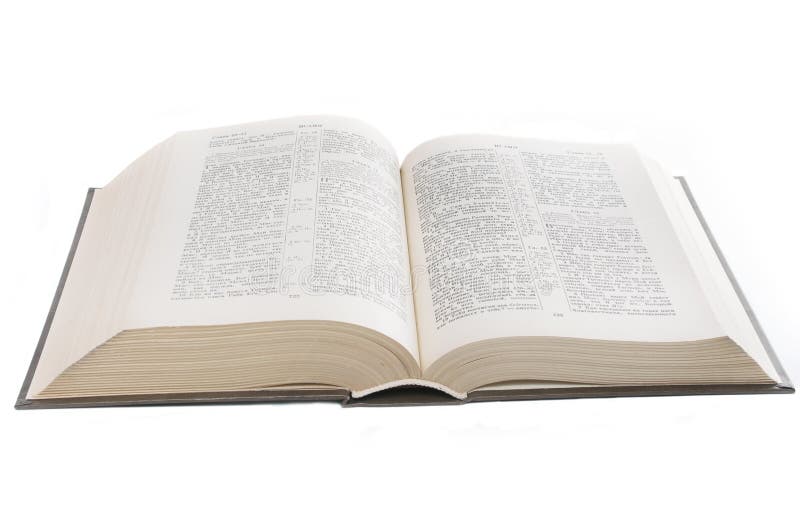 Ein offenes Buch stockfoto. Bild von literatur, bibel - 30468000