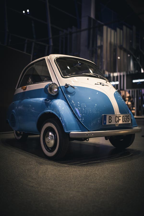 Oldtimer at BMW World editorial photography. Image of front - 168713912