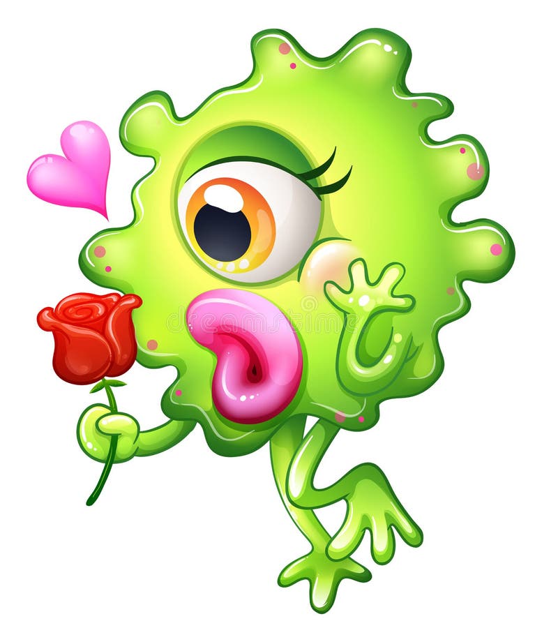 Weibliches Monster vektor abbildung. Illustration von monster - 16772886