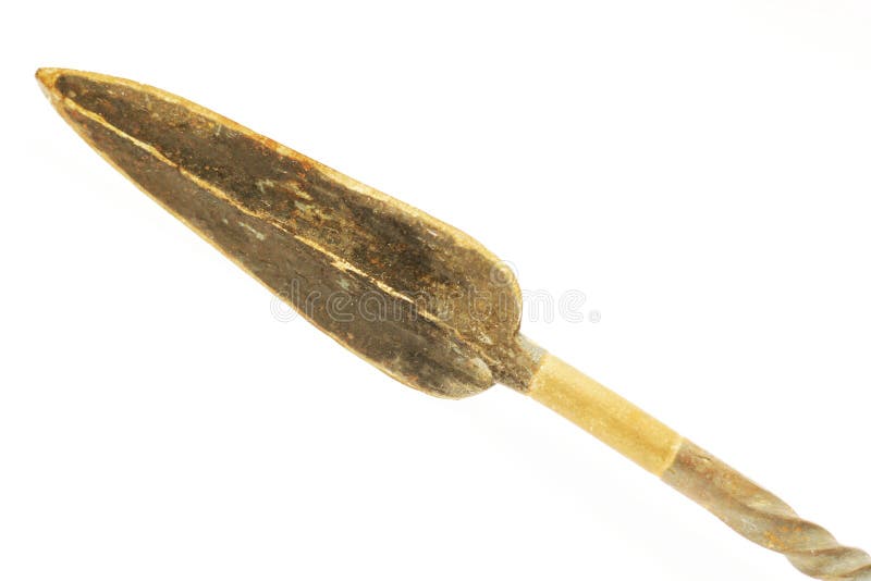 Eine alte Stange stockbild. Bild von metall, pfeilspitze - 3159549