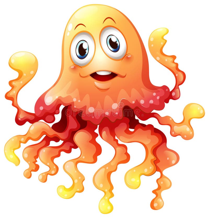 Quallen vektor abbildung. Illustration von strand, tropisch - 31911580