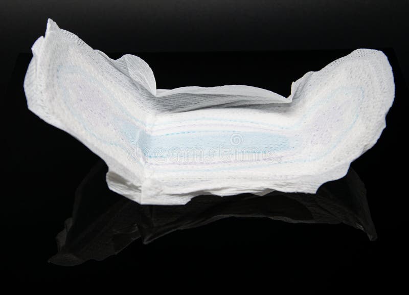 Hygienische Binde stockbild. Bild von periode, paket - 46106987