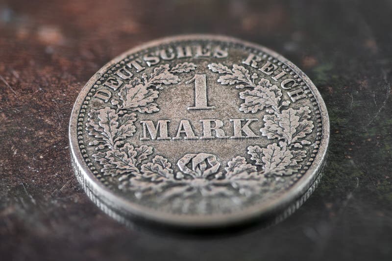 One Mark German Note 1944 stock photo. Image of world - 25638274