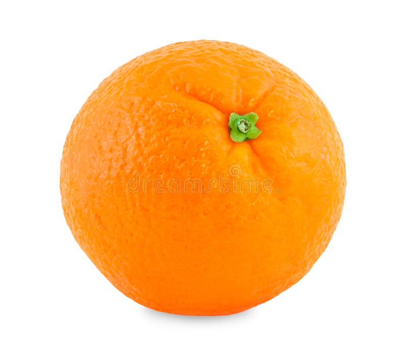 Eine Orange. stockfoto. Bild von bestandteil, orange - 23582870