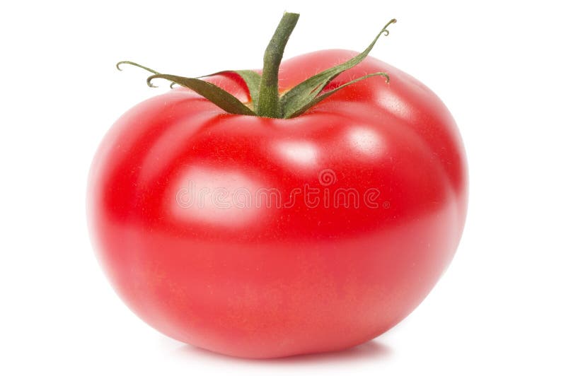 Eine Tomate stockbild. Bild von gesund, makro, diät, blades - 16989693
