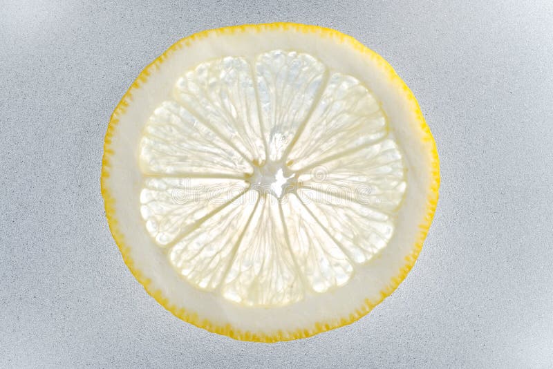 Zitronescheibe stockbild. Bild von krankheit, saftig - 17857619