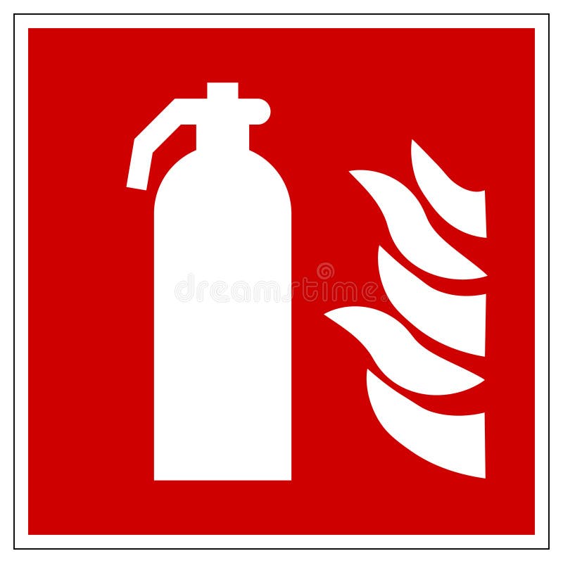 Extingusher Sign Symbol Stock Illustrations – 13 Extingusher Sign ...