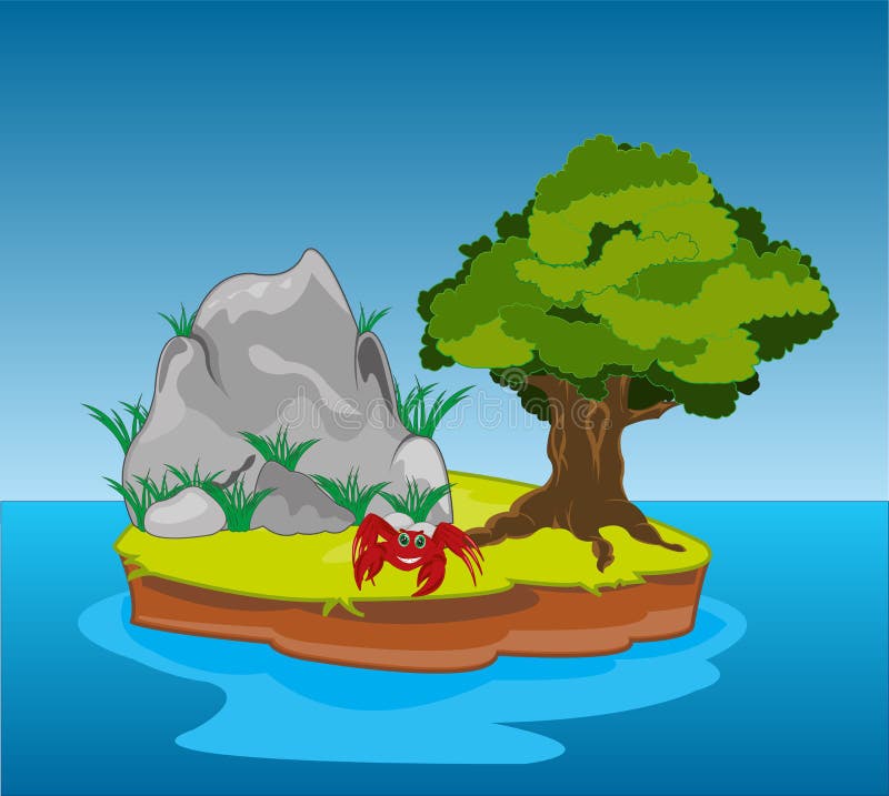 Einsame Insel Stock Illustrationen, Vektoren, & Kliparts - 209 Stock ...