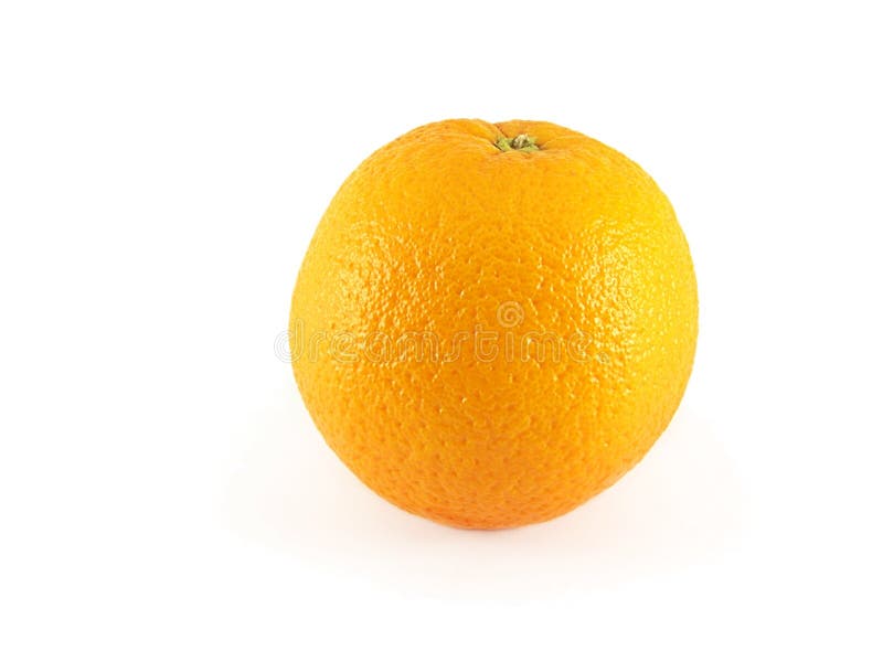 Einzelne orange Frucht stockbild. Bild von fruchtig, diät - 11523203