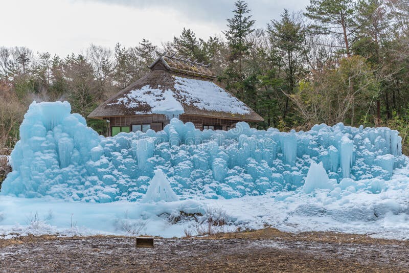 Eis-Festival, Mt Fuji, Japan Stockfoto - Bild von spitze, frech: 83542696