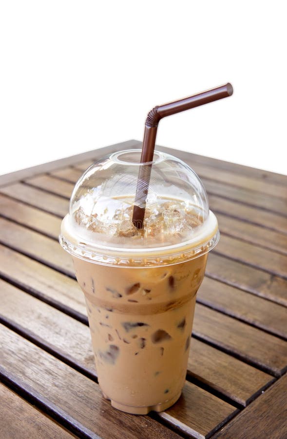 Eis Mocca Kaffee Auf Der Tabelle Stockfoto - Bild von nachtisch, dekor ...