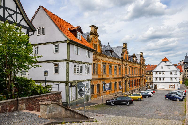 Architecture of Eisenach, Thuringia, Germany Editorial Stock Image ...
