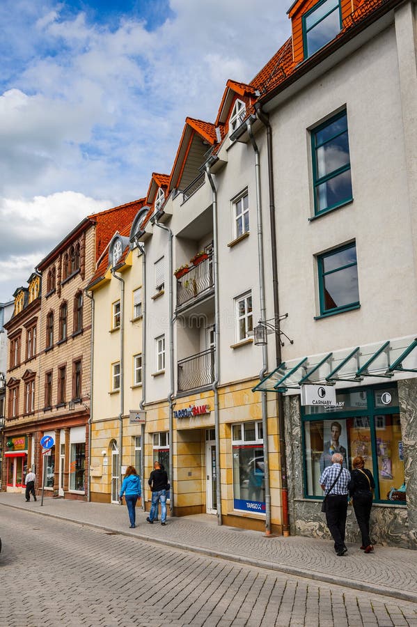 Architecture of Eisenach, Thuringia, Germany Editorial Stock Photo ...