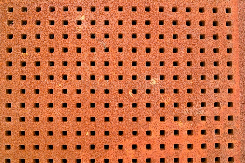 Eisengitter Auf Dem Fußboden Stockfoto - Bild von hintergrund, rost ...