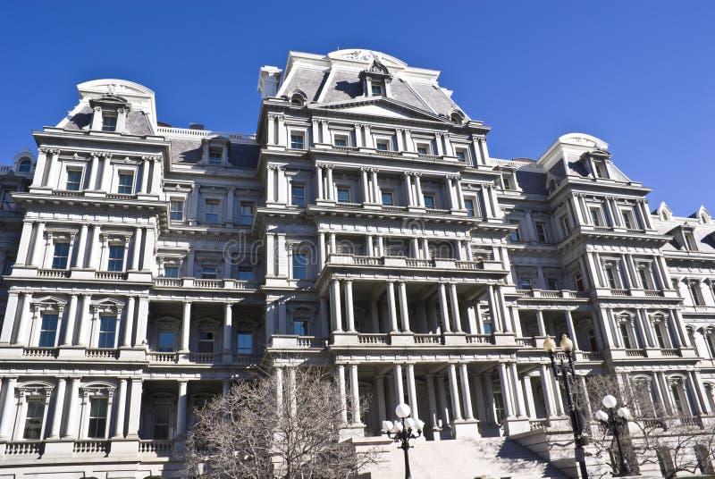 Eisenhower Executive Building Stock Image - Image of beauty, columns ...