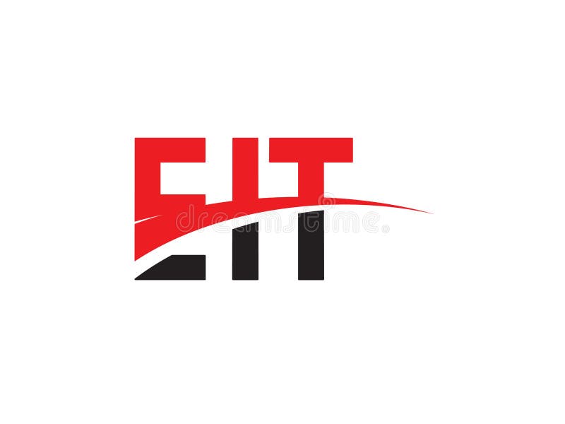 EIT Letter Initial Logo Design Vector Illustration Stock Vector ...