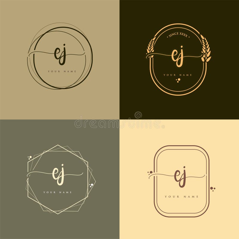 Ej Lettering Stock Illustrations – 560 Ej Lettering Stock Illustrations ...