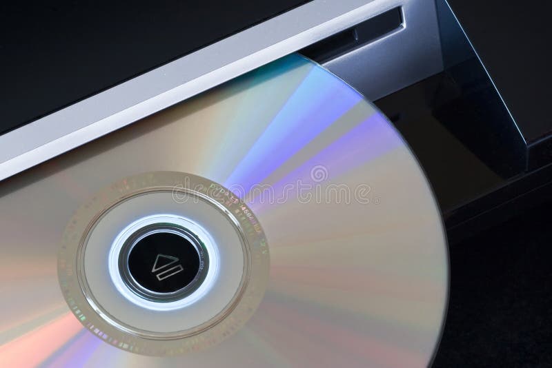 DVD Player stock image. Image of output, disks, music - 7924875