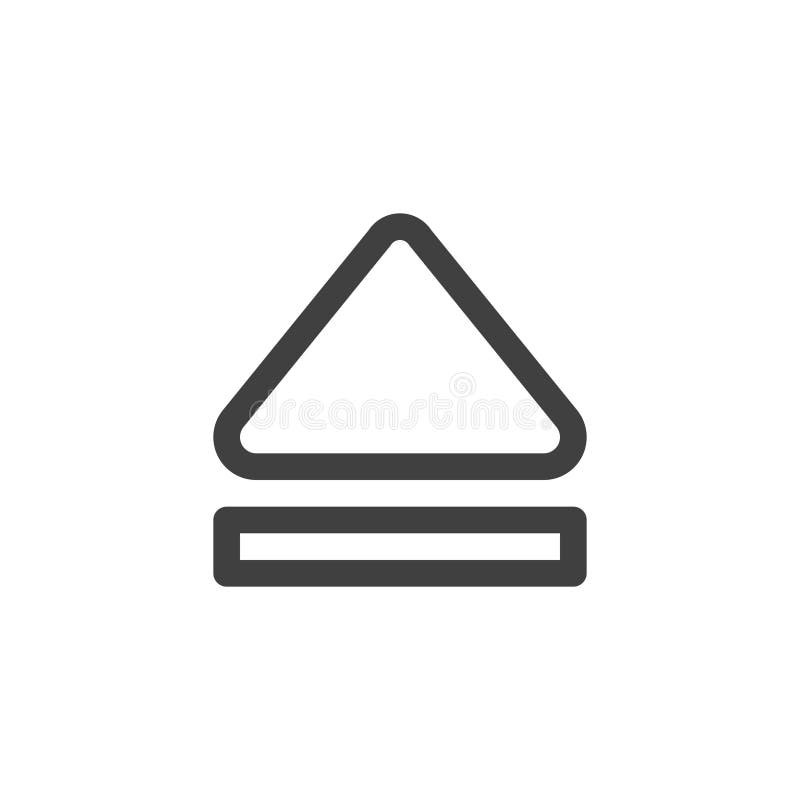 Outline Eject Stock Illustrations – 242 Outline Eject Stock ...