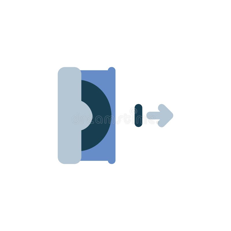 Eject Disc Icon. Perfect for Application, Web, Logo and Presentation ...