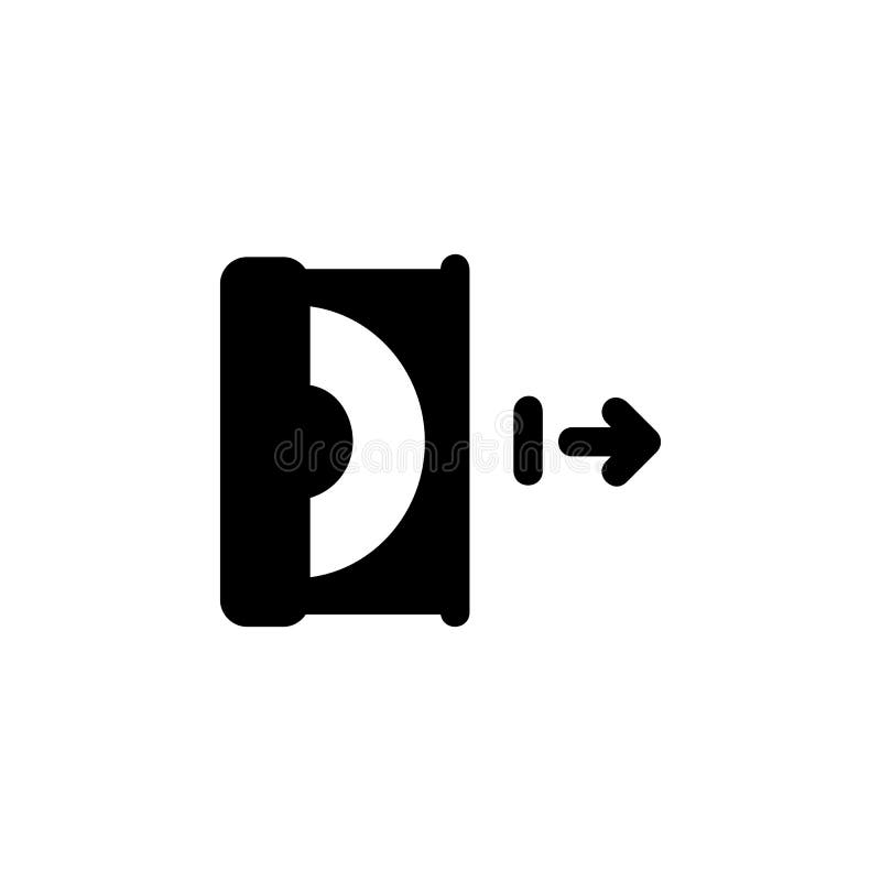 Eject Disc Icon. Perfect for Application, Web, Logo and Presentation ...