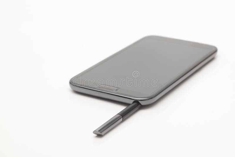 Eject the Pen from Your Smart Phone Stock Image - Image of electrical ...